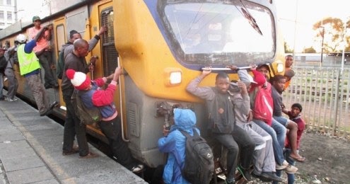 KNOWLEDGE MATTERS: Trains Overcrowded in South Africa's Most Congested City