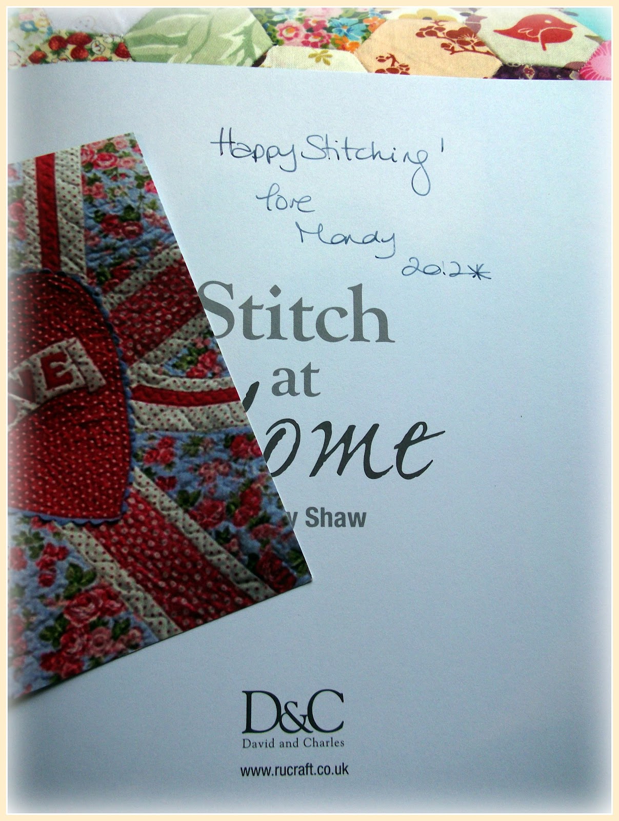 Kandipandi: Stitch at Home by Mandy Shaw