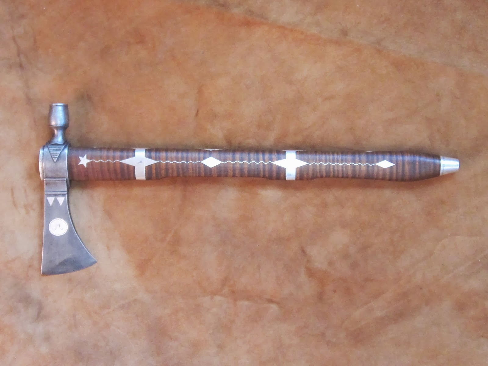 Contemporary Makers: 'Meriwether Lewis' Pipe Tomahawk by Brian Anderson