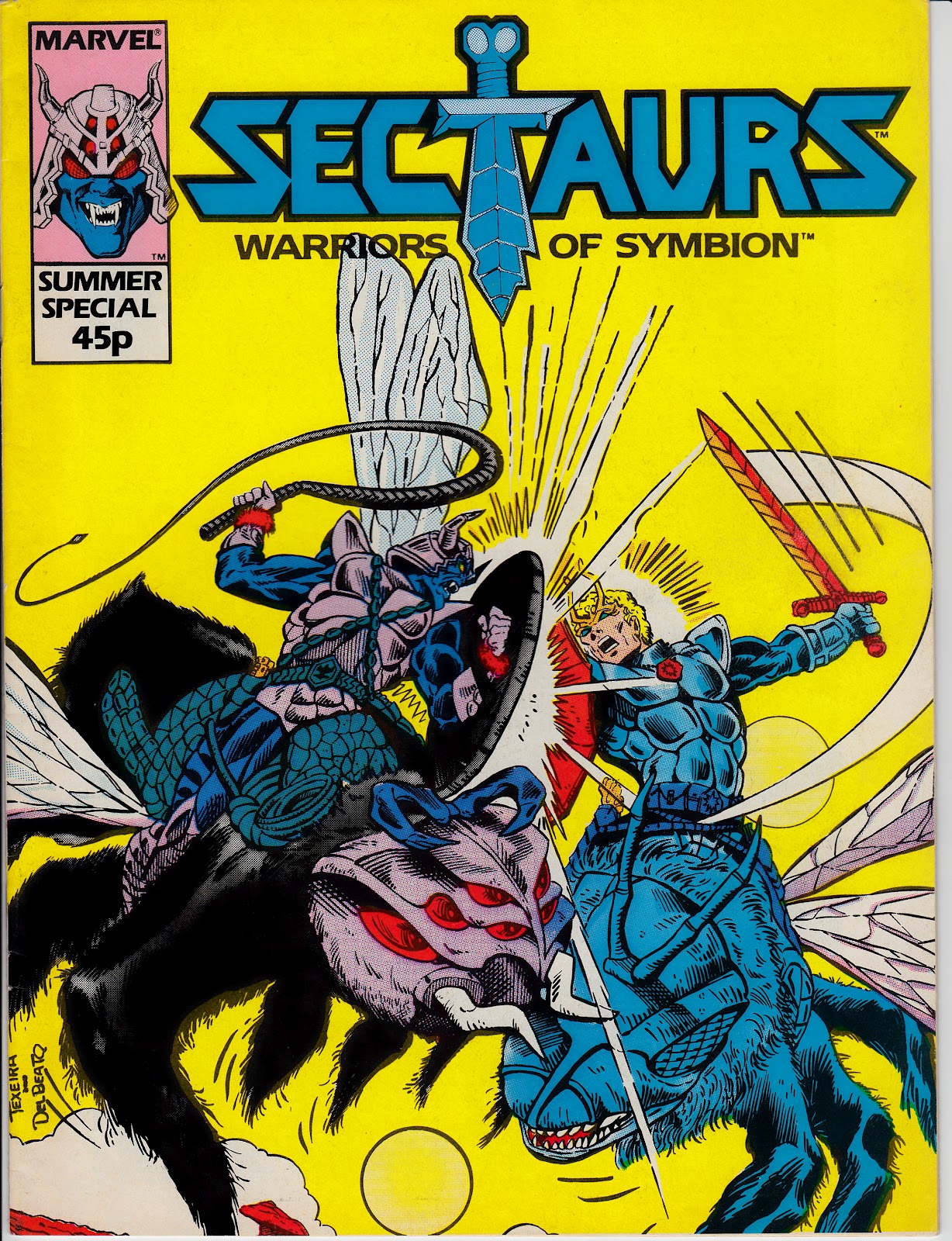 STARLOGGED - GEEK MEDIA AGAIN: 1985: SECTAURS US TV SPOT/ UK PRINT ADVERT