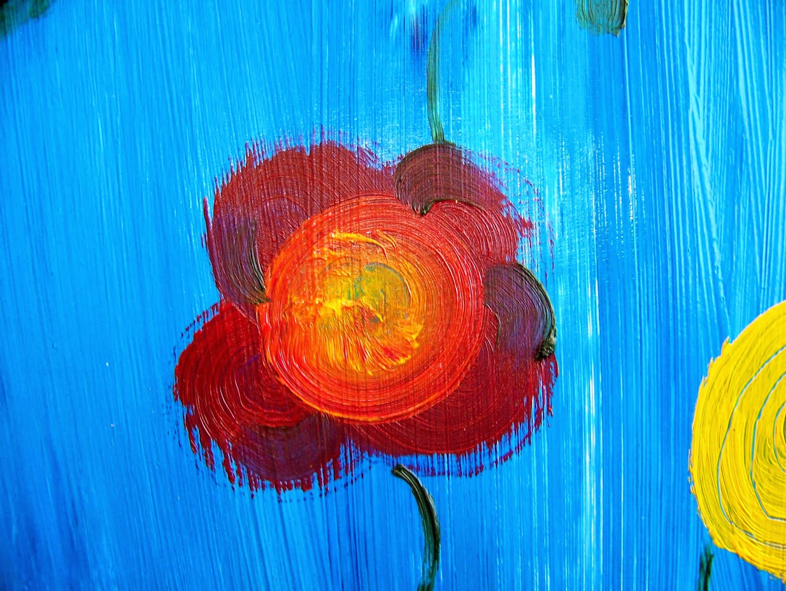 A Pretty Talent Blog: Painting with Oils on Paper