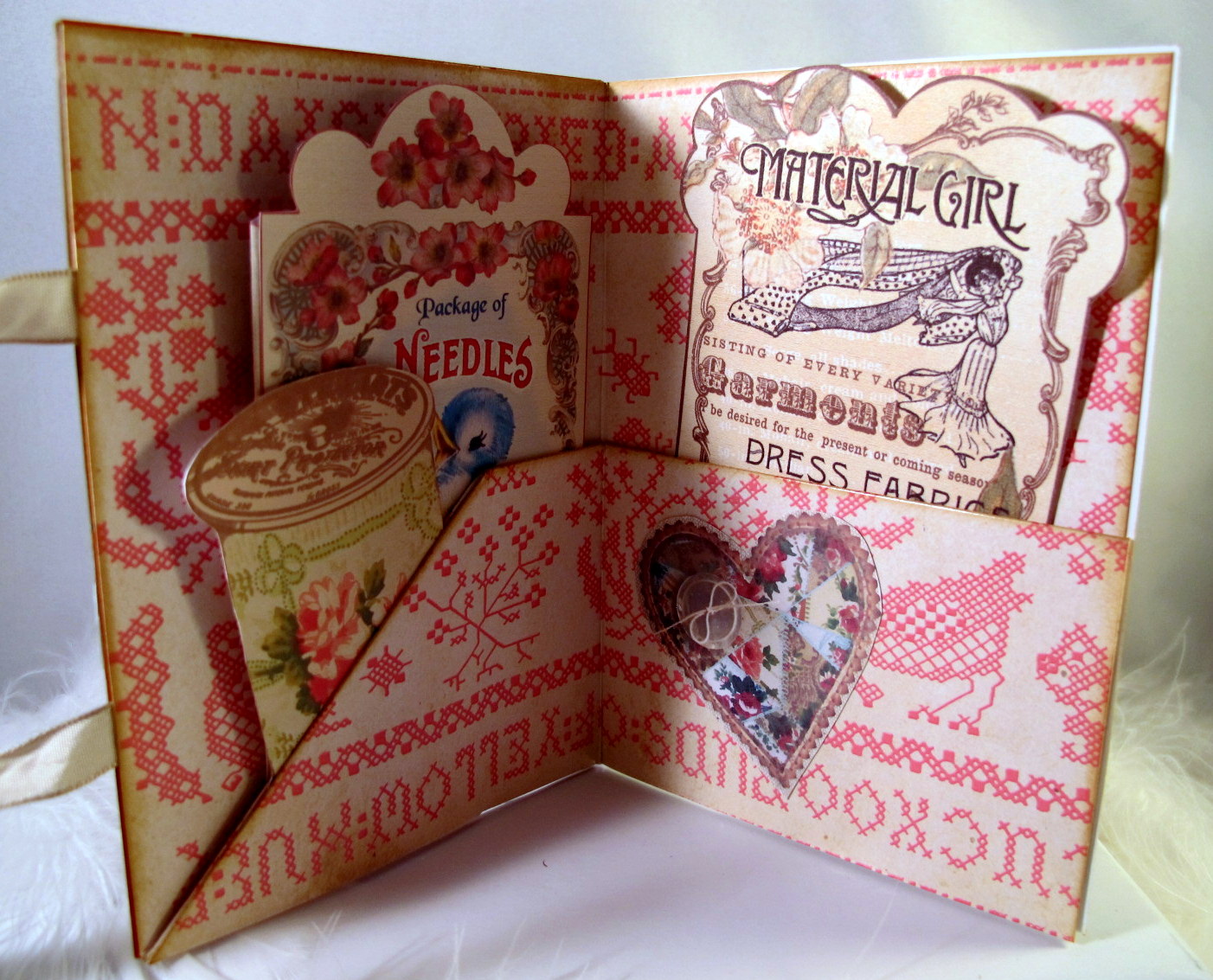 DAR'S CRAFTY CREATIONS: A Pretty Little POCKET Book Tutorial!