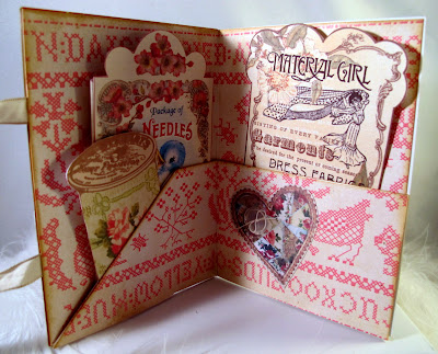 DAR'S CRAFTY CREATIONS: A Pretty Little POCKET Book Tutorial!