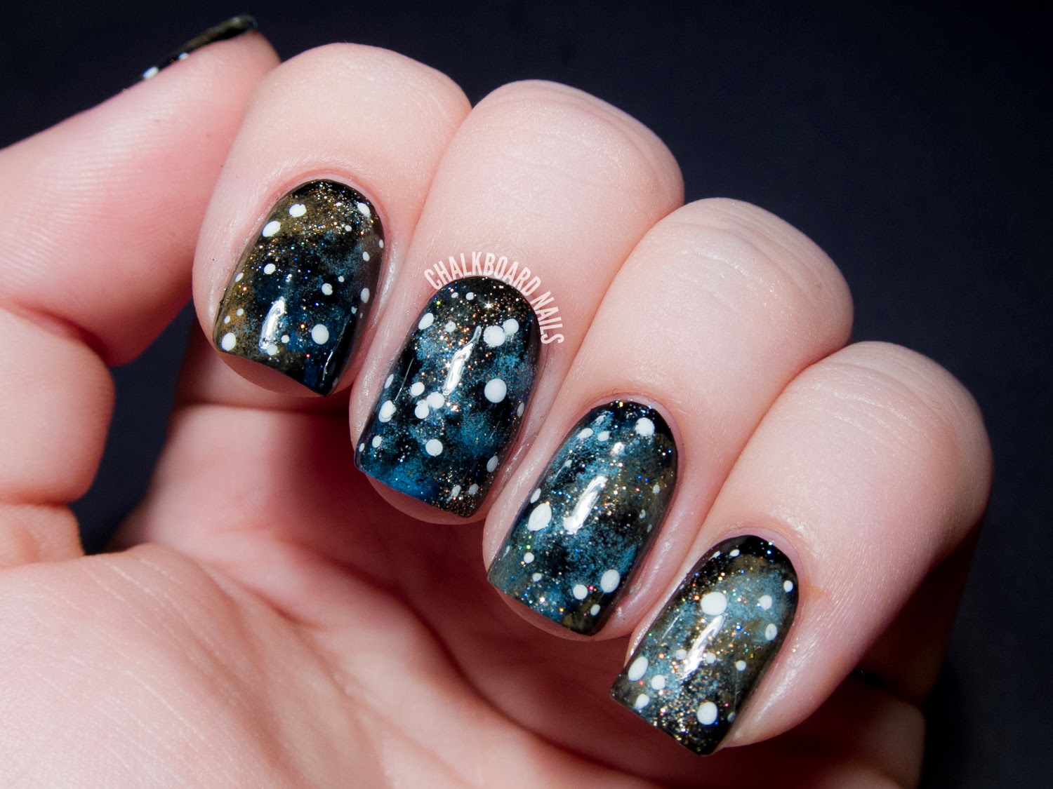 31DC2013 Day 19: The Pleiades Star Cluster Galaxy Nails | Chalkboard ...