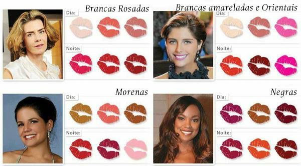 Jordy Quick Makeup: As cores de batom ideais para cada tom de pele!!!