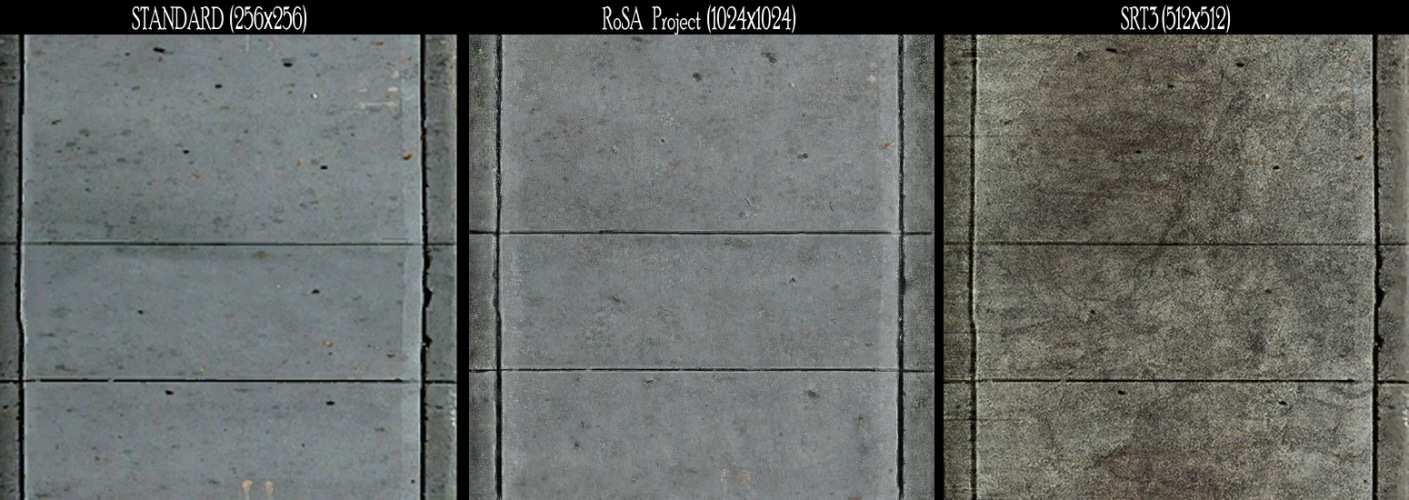 Comparação HRT vs SRT3 vs RoSA Project vs Vanilla - MixMods - Mods para ...