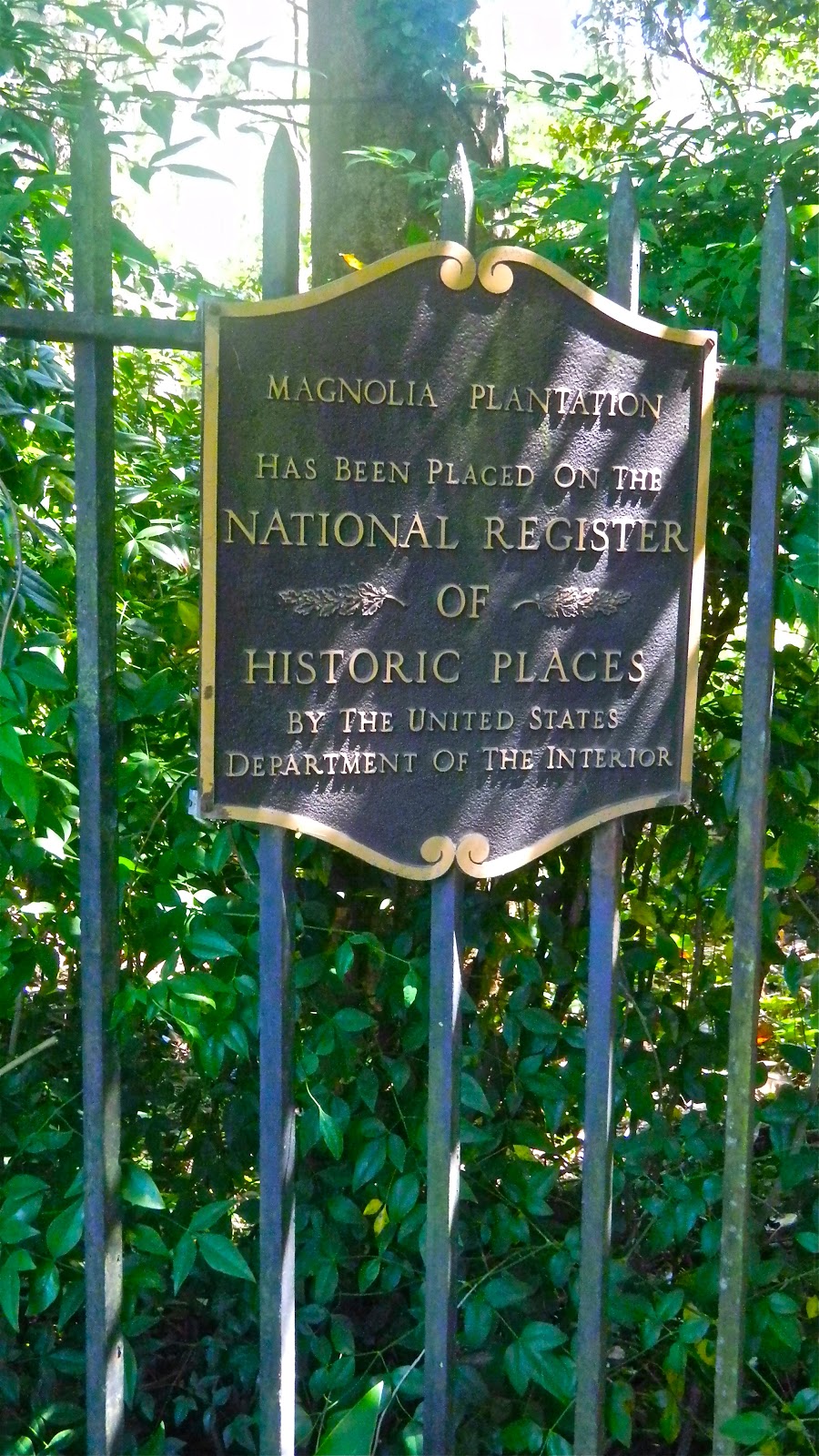 The Traveling Gardener: National Public Gardens Day at Magnolia Plantation