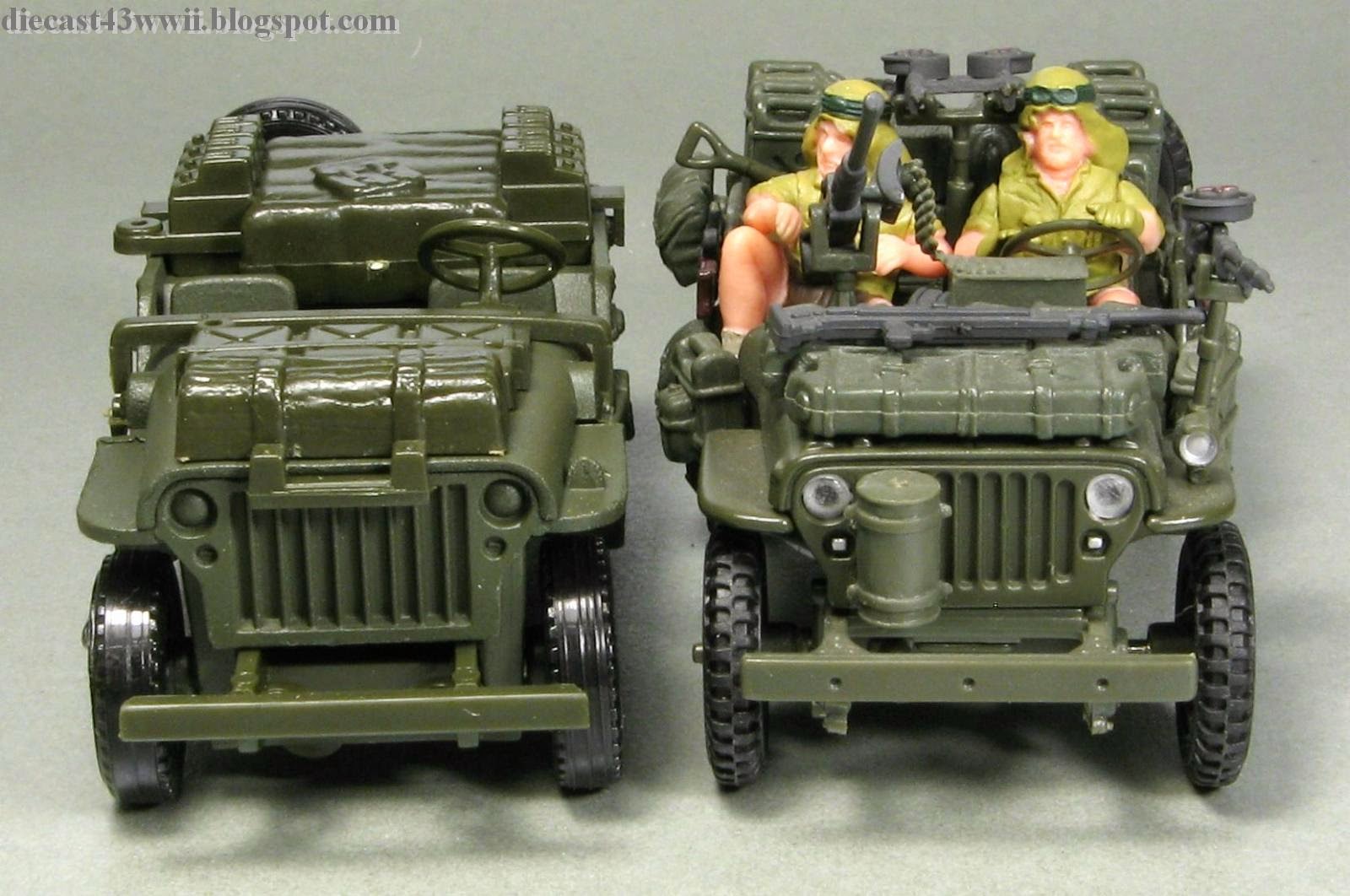 Military scale models: Jeep. Solido