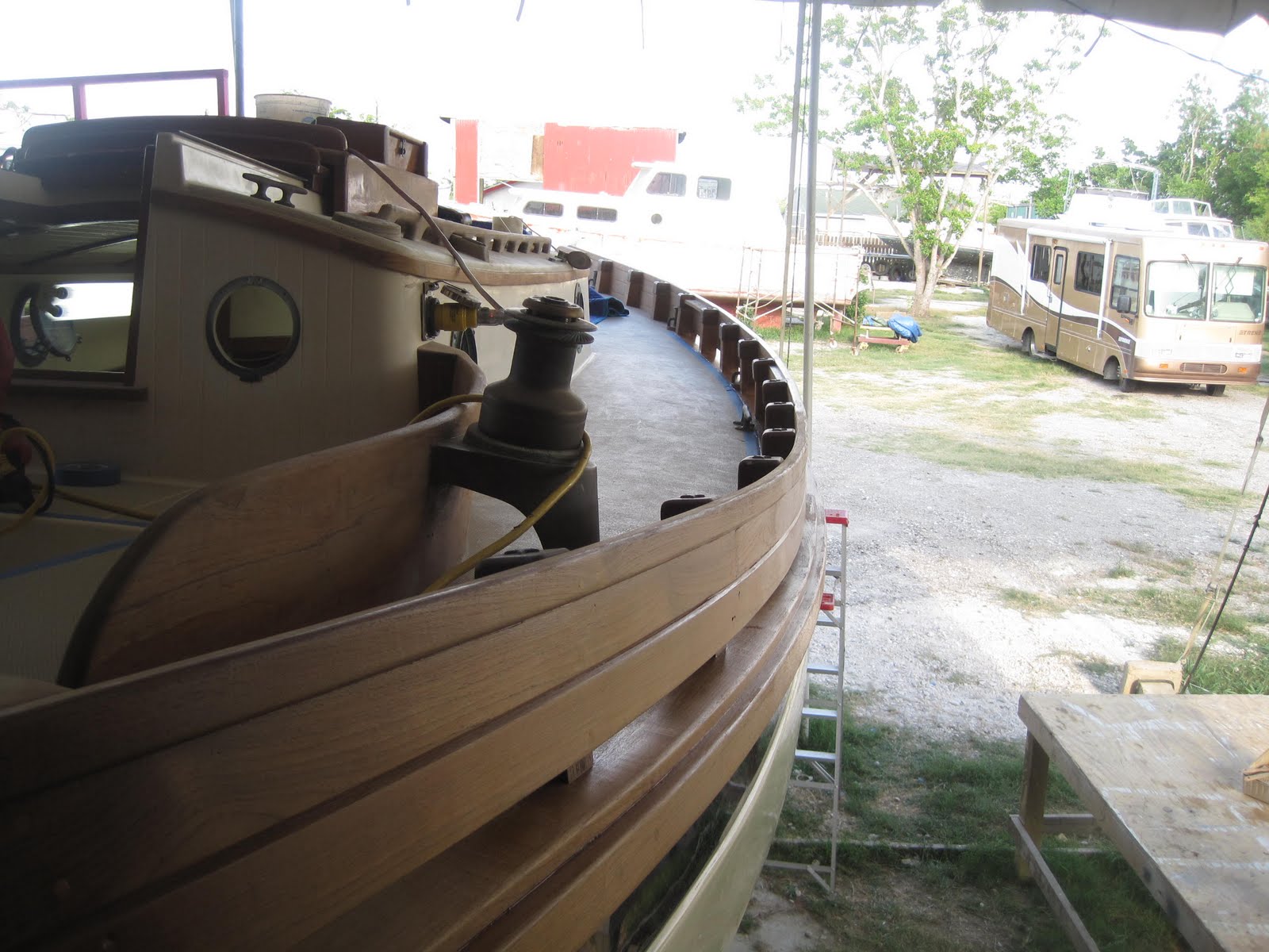 Bristol Channel Cutter Restoration: Tumblehome