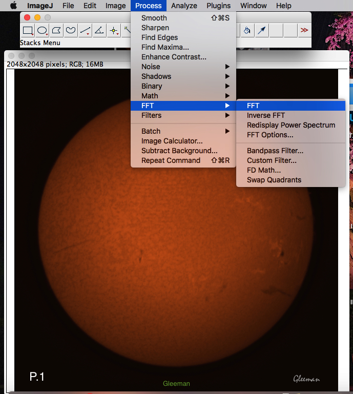 人間的詩學 Poetics in Life : remove Newton Rings (use ImageJ FFT filter)