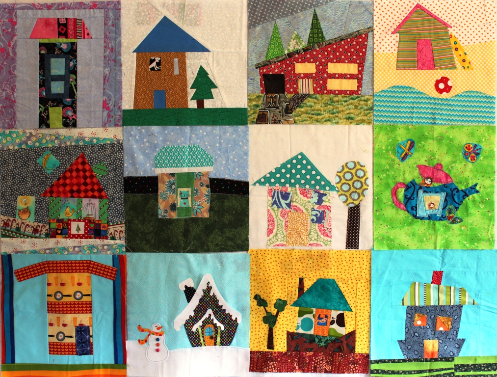 wonky house blocks arrived