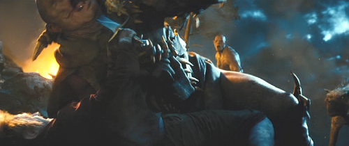 The Hobbit: Book and Film Differences: Bilbo and Thorin Fight Azog