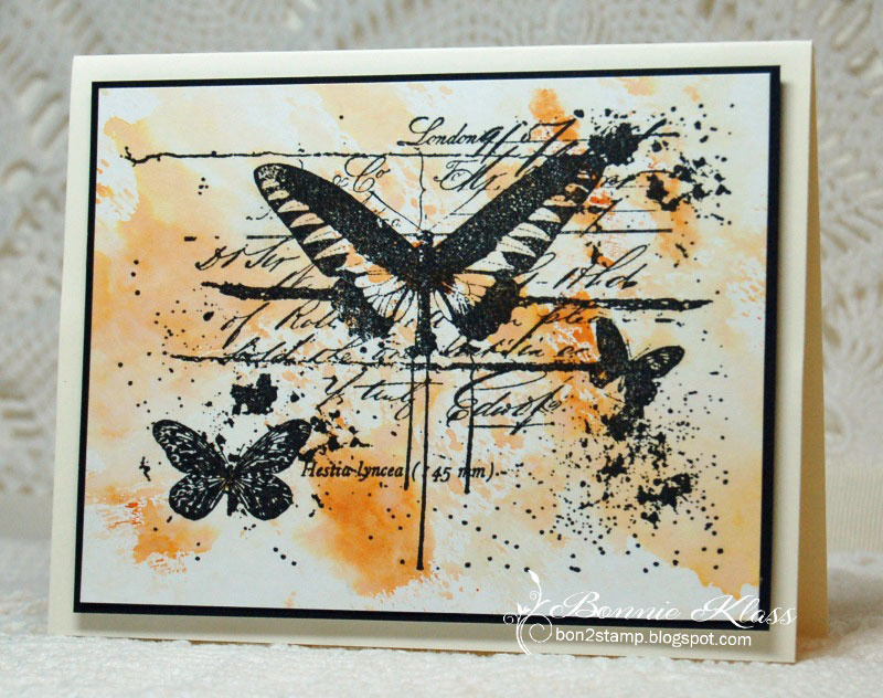 Stamping with Klass: Love Letter Splash