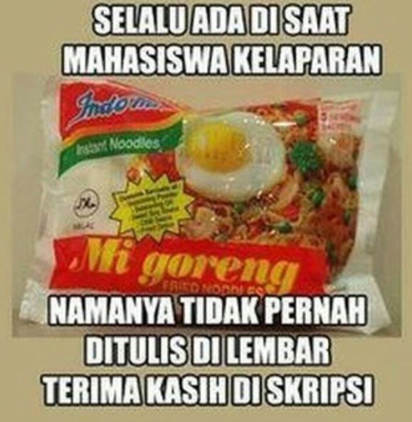 10 Meme 'Mie Instant' yang Bikin Ngakak Campur Laper