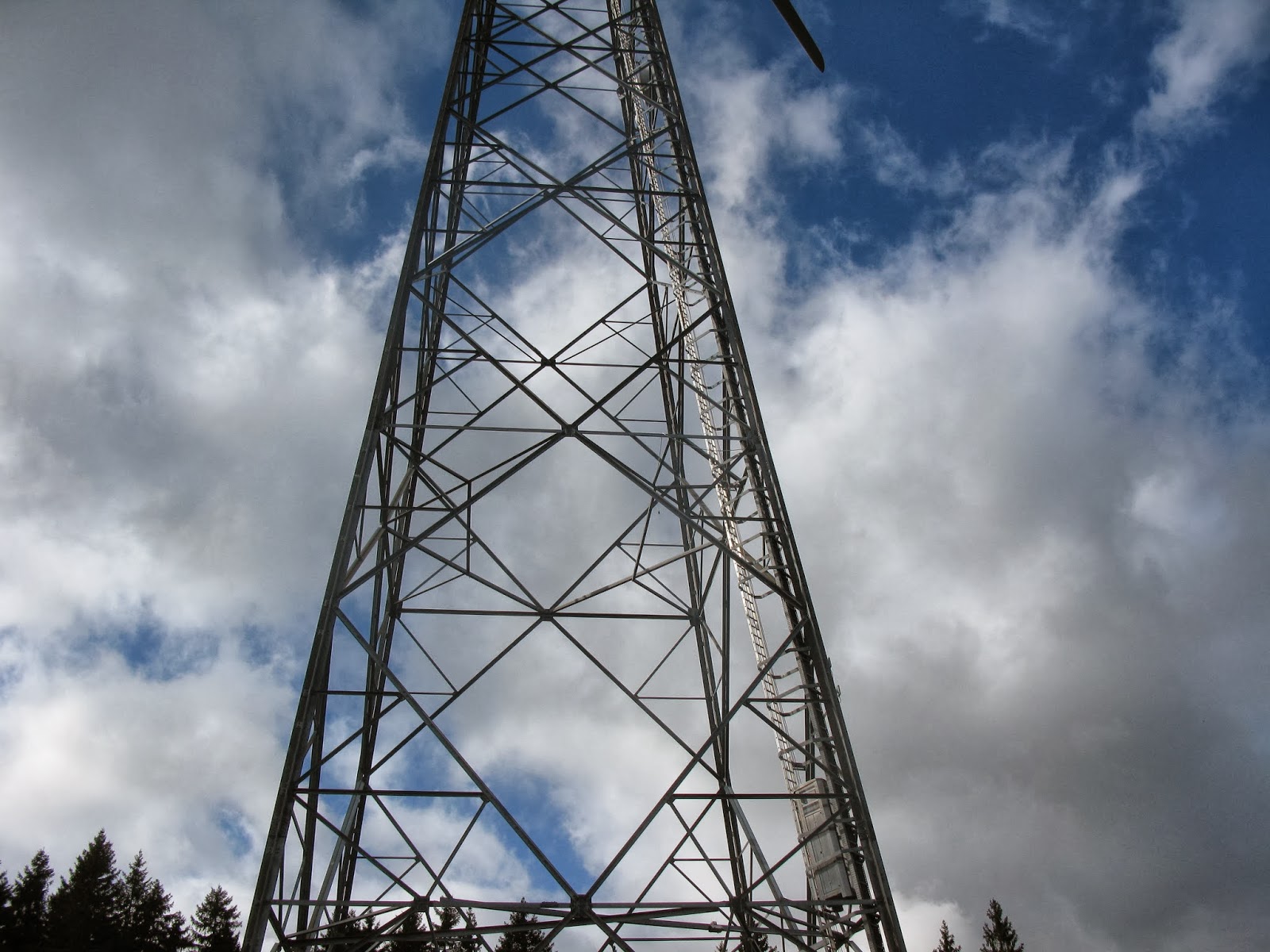 Life is Usually Really Quite Fascinating: Lattice tower wind turbine ...