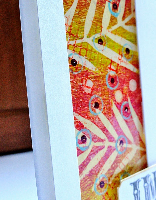 Studio Sessions: Gelli Plate Technique 3, Project Reveal: Elizabeth