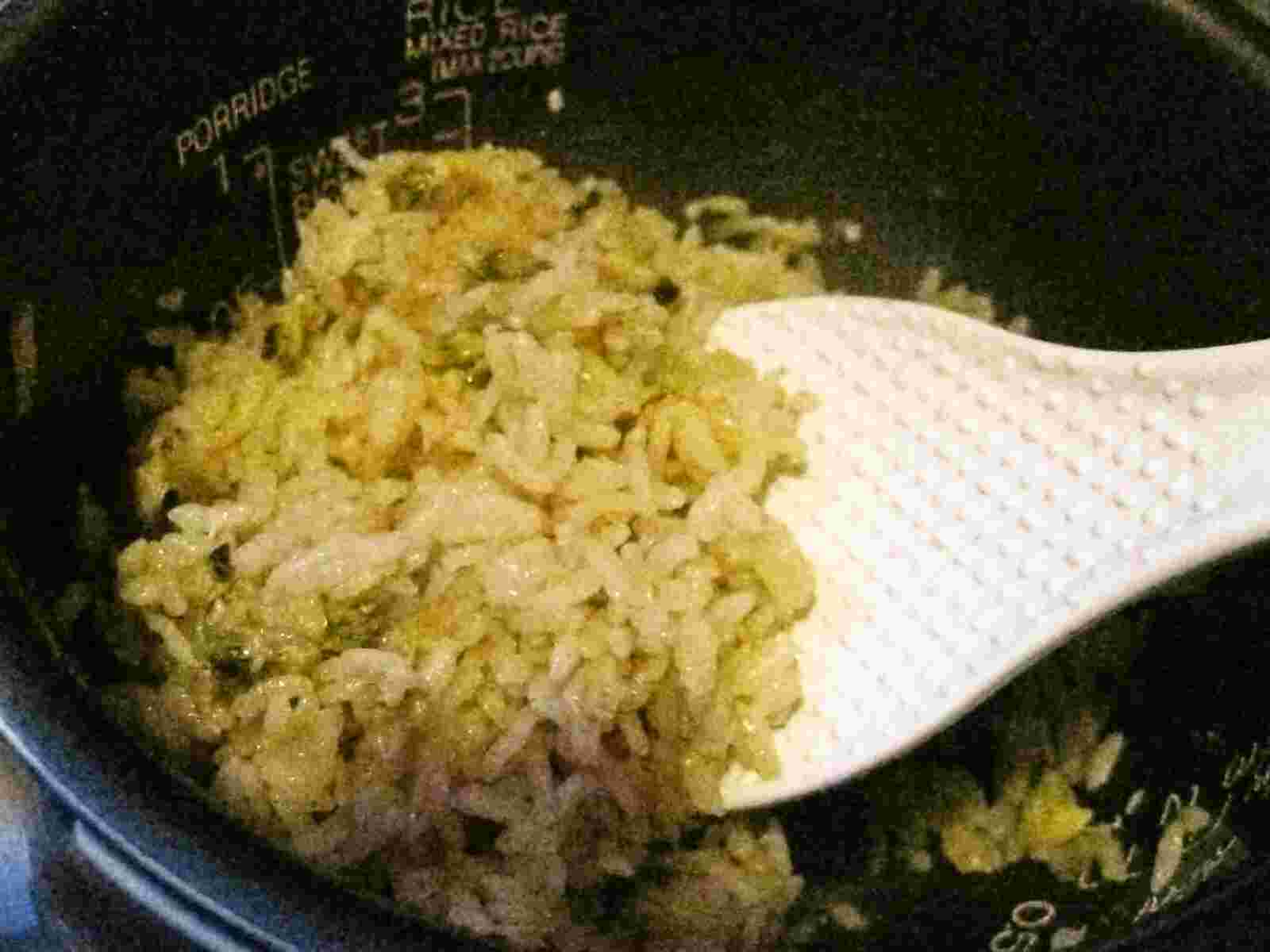 Recipes for Tom: Asari gohan, aamondo-iri / steamed rice with clams and ...