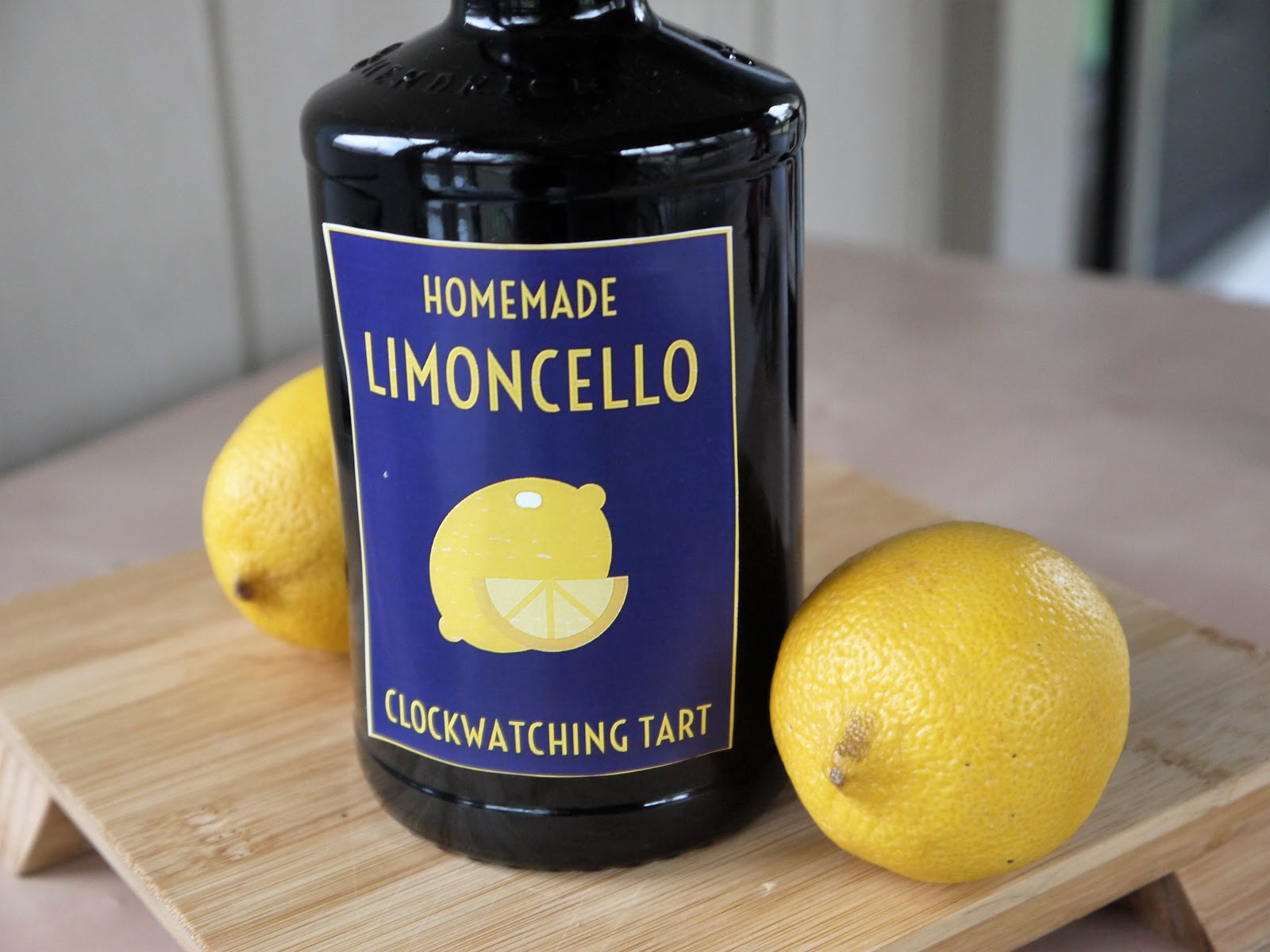 Clockwatching Tart: Homemade Limoncello