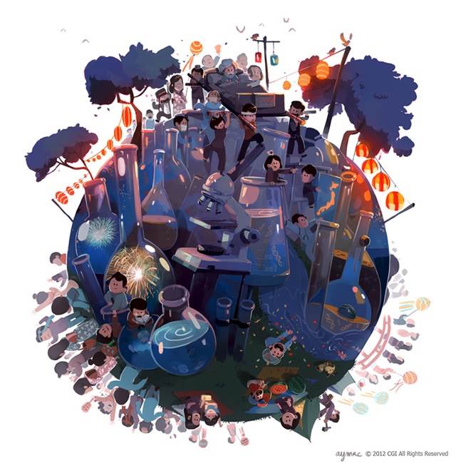 Illustrasi Sangat Cute Dari Aymeric Kevin (12 Gambar) | Dokku Mentari