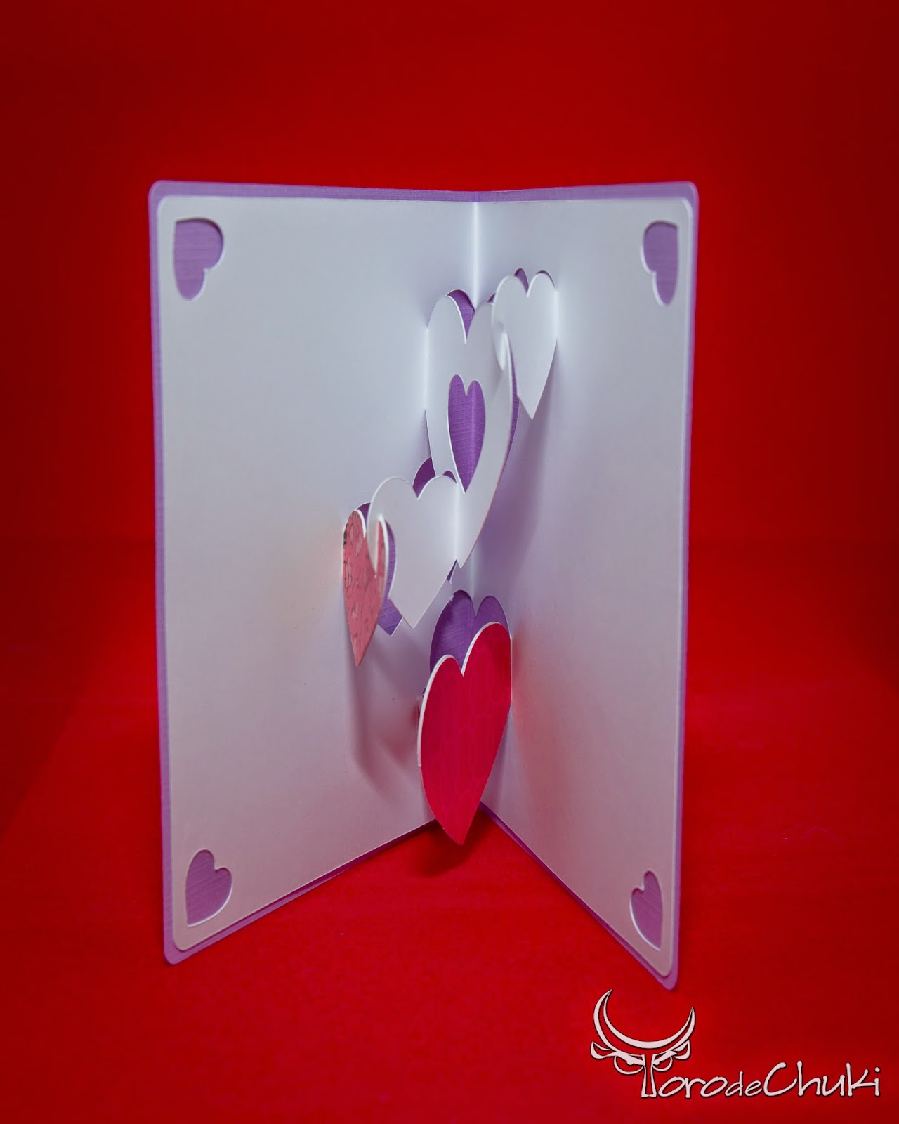 Awesome SVGs: Tangled Hearts, Kirigami, Valentine's Day Card