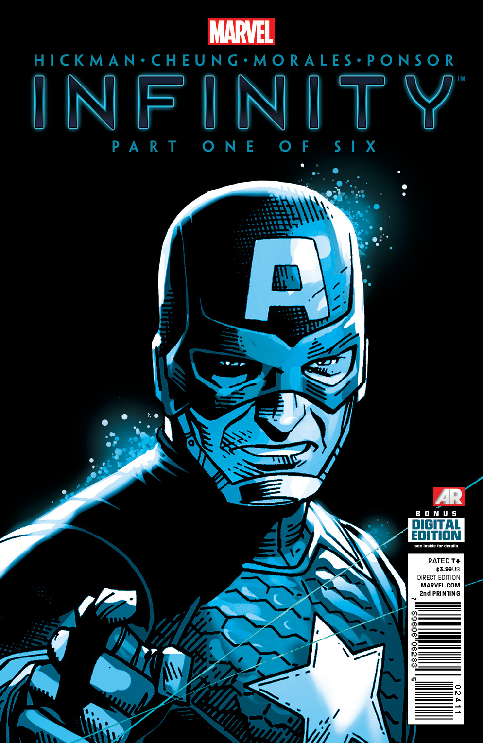 Angry Koala Gear (Vintage): Marvel's Infinity #1 Second Print Cover