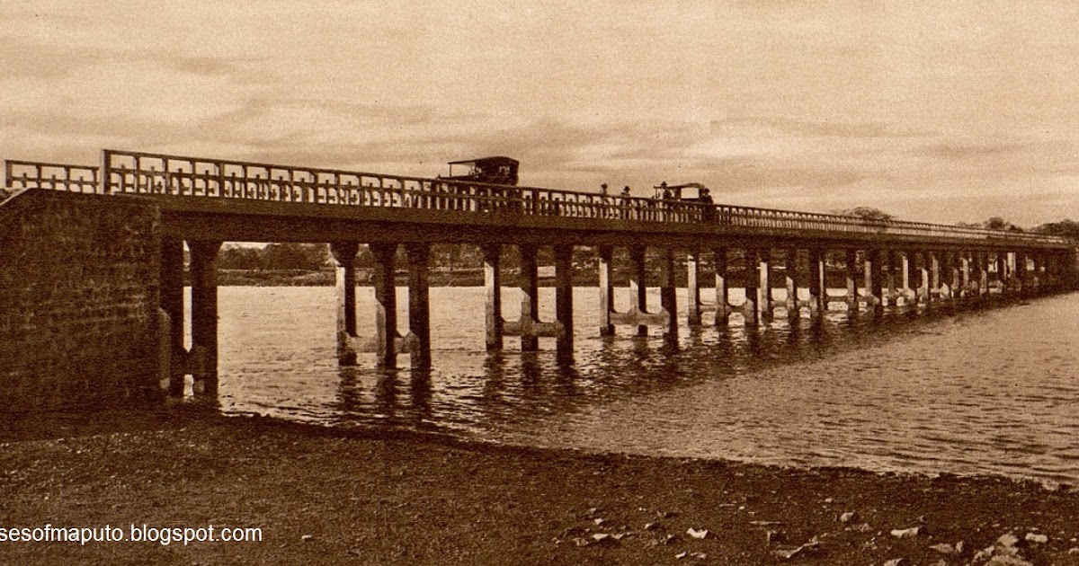 Estradas na zona da Matola: ponte e estrada antiga em fotos e mapas (1/2)