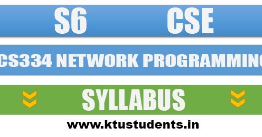 CS334 Network Programming Lab | Syllabus S6 CSE | KTU Students ...