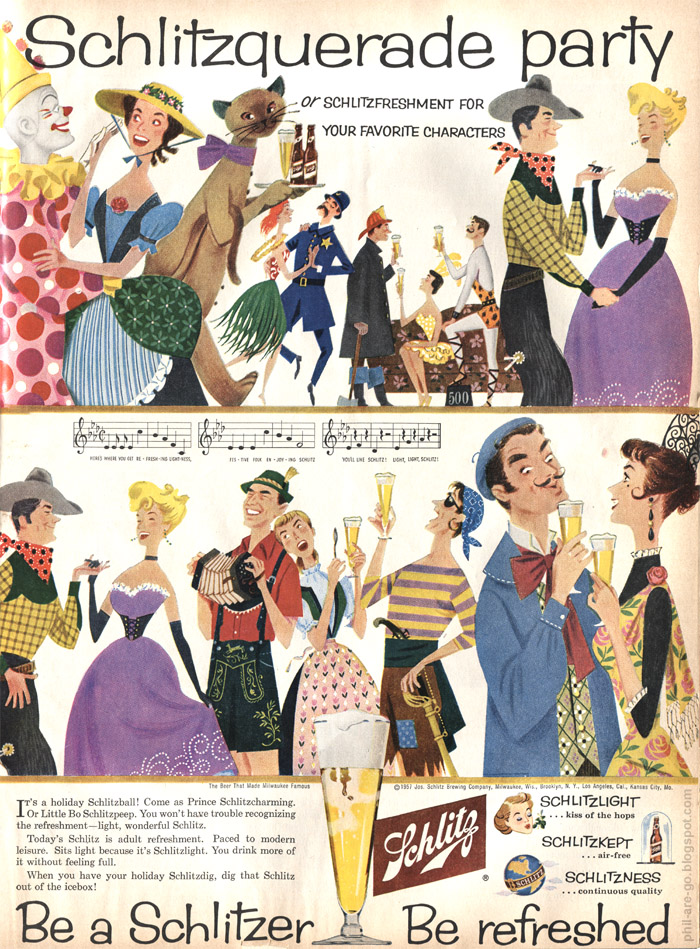 Phil Are Go!: Schlitzquerade Party - Schlitz you, Schlitz Brewing ...