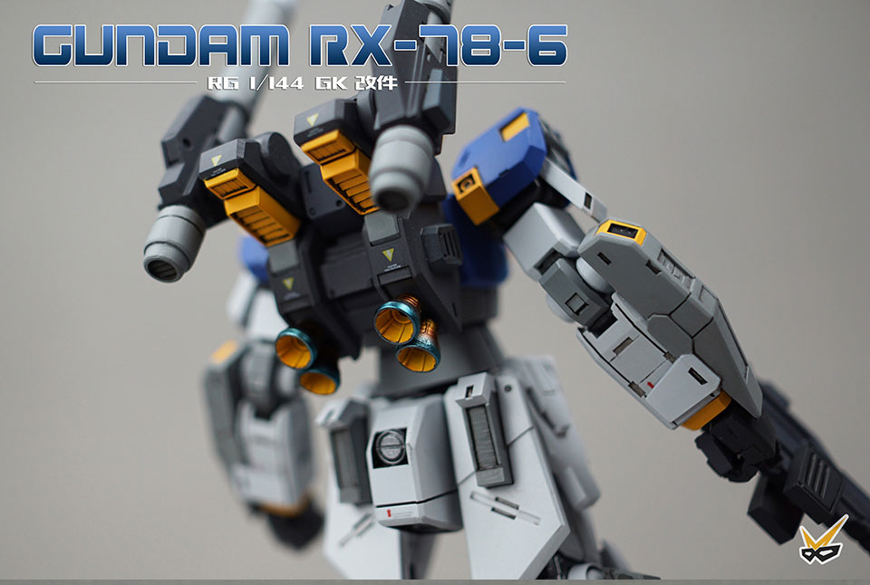 Model Bingo: RG 1/144 RX-78-6 Gundam Mudrock Resin Conversion Kit ...