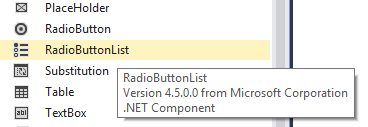 Tech Junkie Blog - Real World Tutorials, Happy Coding!: ASP.NET RadioButtonList : Bind ...