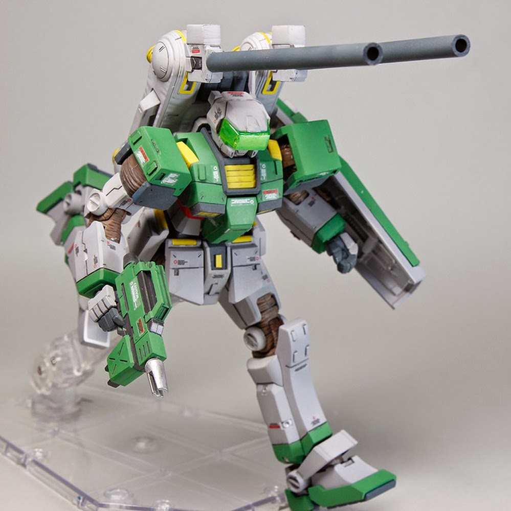 Custom Build: 1/144 RGM-79 Tem-GM Artillery Duel Type