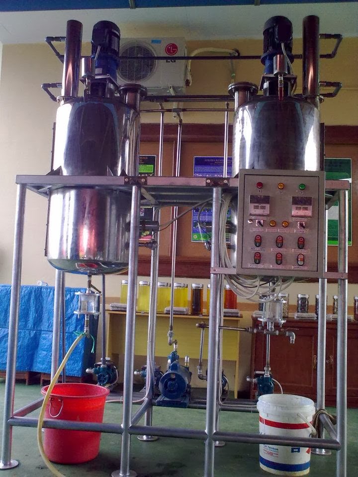 Solusi Energi Kini dan Nanti: Reaktor Biodiesel Mini untuk produksi ...