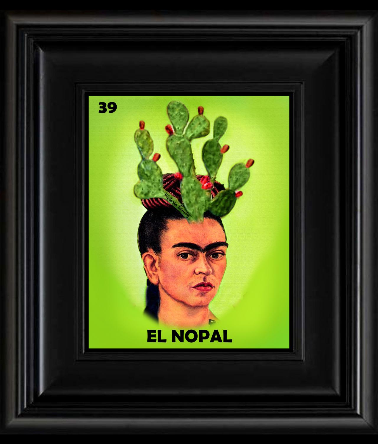 Con el Nopal en la Frente - Cactus on the Forehead