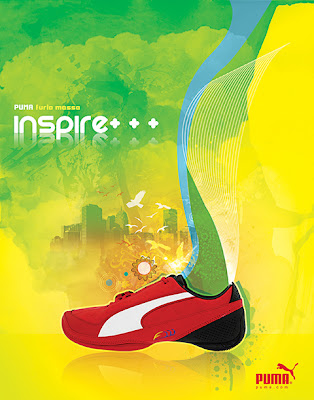 daily beautiful illustrations # 19 : puma sport desing ads poster - DA ...