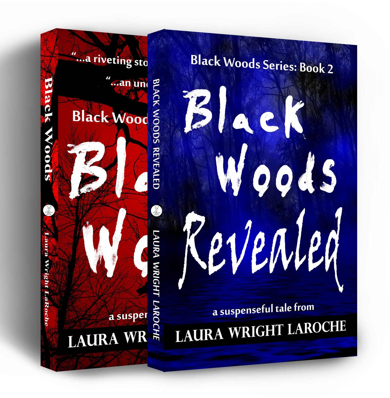 Moon Shine Art Spot: BLACK WOODS series Laura Wright LaRoche ...