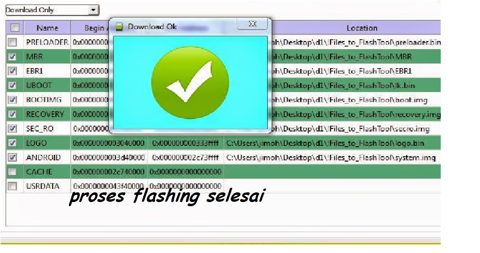 Firmware Android Gionee X817 MT-6589 & List Preloader