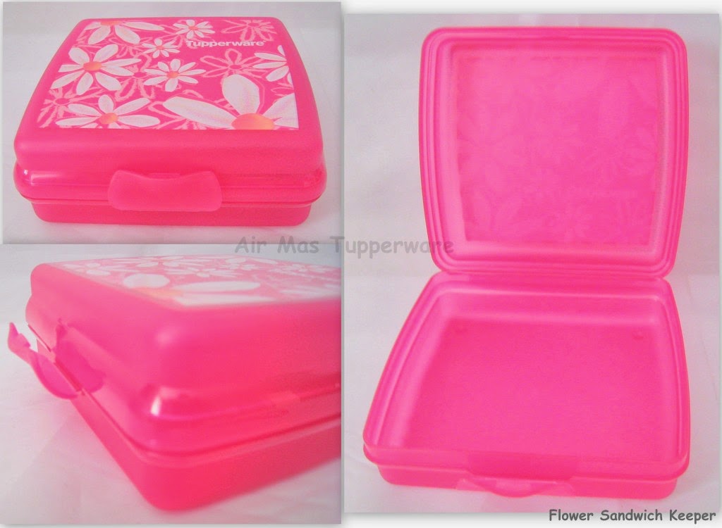 Air Mas Tupperware Collection: Flower Sandwich Keeper [SOLD OUT]