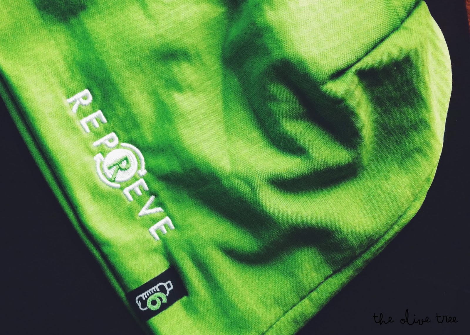 the olive tree: repreve.