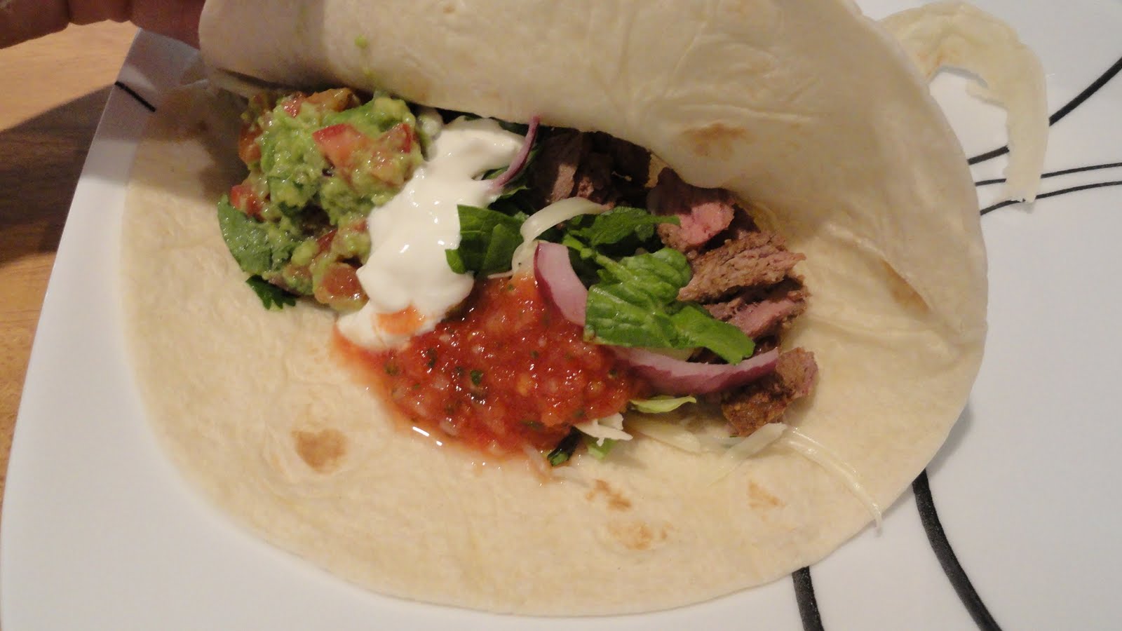 The On-Call Cook: Grilled Steak Tacos with Lime Crema and Guacamole