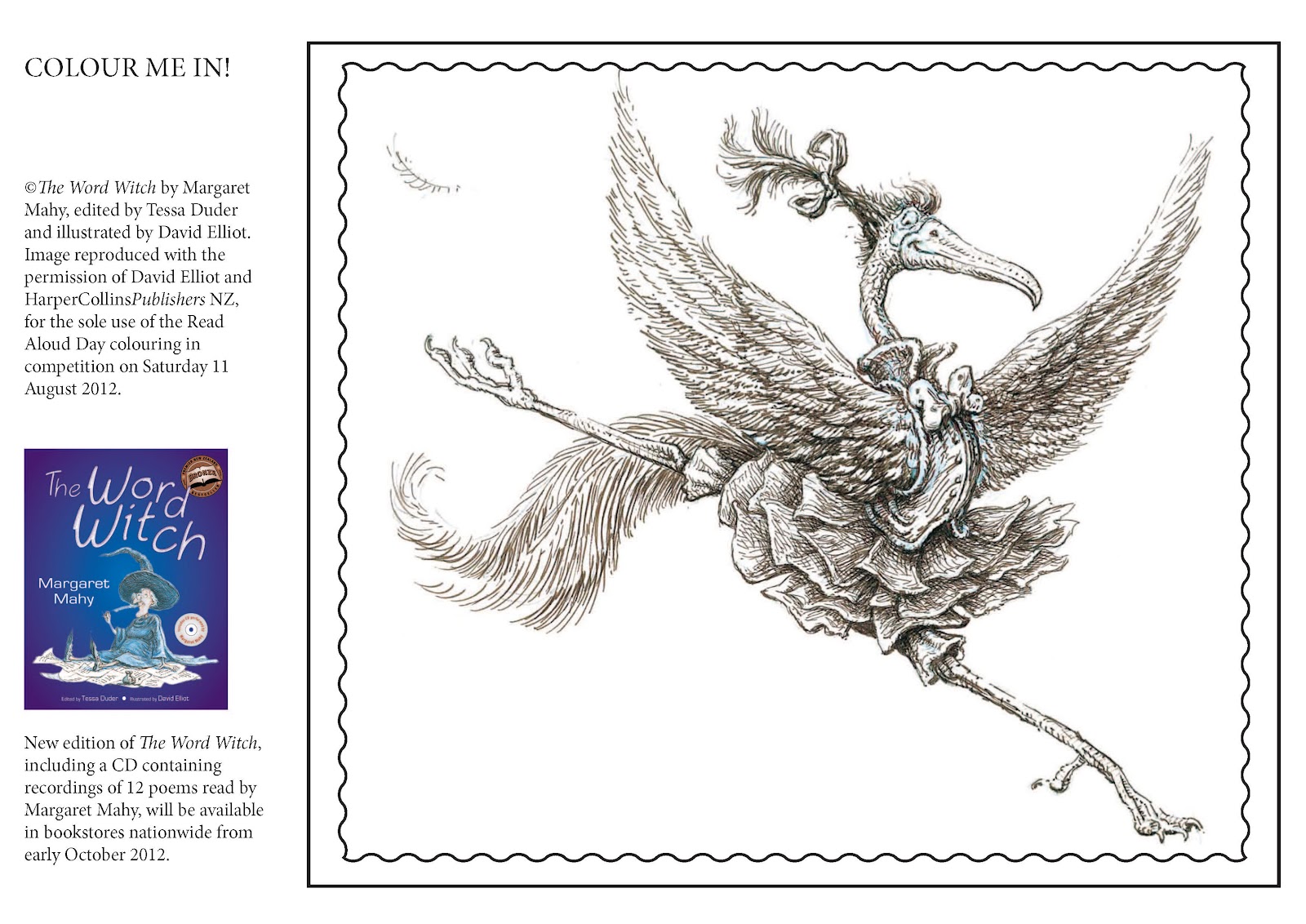 Margaret Mahy Nationwide Read: Activities for Margaret Mahy Nationwide Read