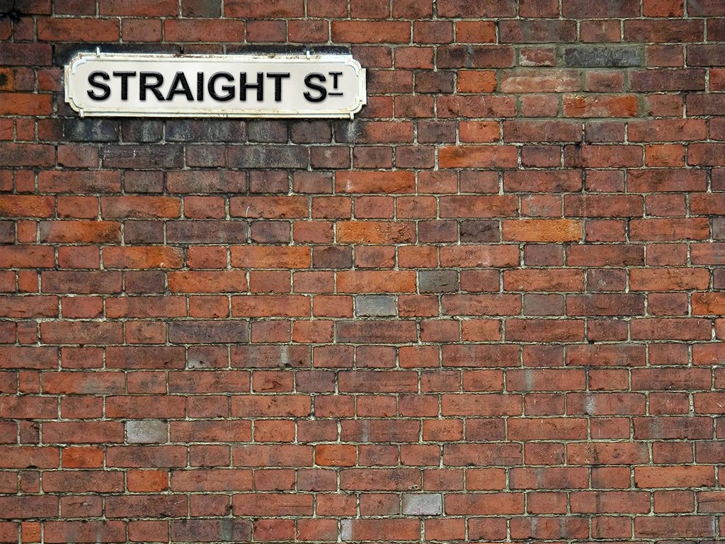 A Trivial Devotion: Getting Straight on Straight St. (Acts 9:11)