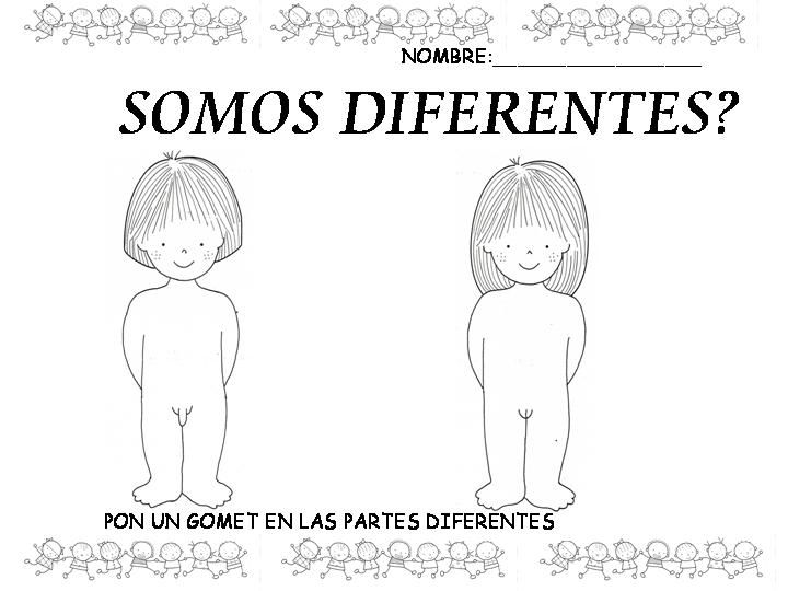 Diviértete aprendiendo sobre el cuerpo humano: ¿En qué se diferencian ... Diviértete aprendiendo sobre el cuerpo humano: ¿En qué se diferencian ...