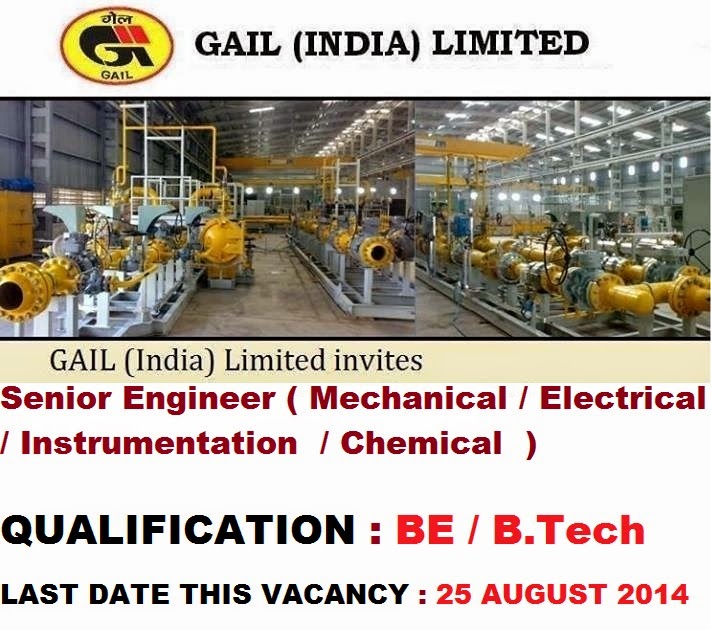 GAIL (India) Limited (A Government of India Undertaking) Hiring ...