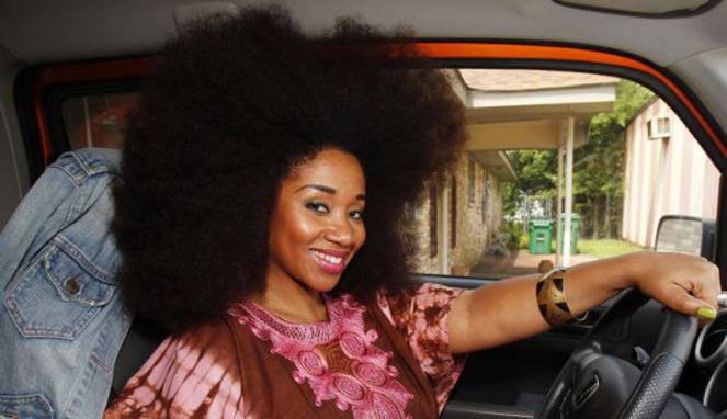 Naturally Beautiful Hair: Aevin Dugas - Holds record for the biggest Afro