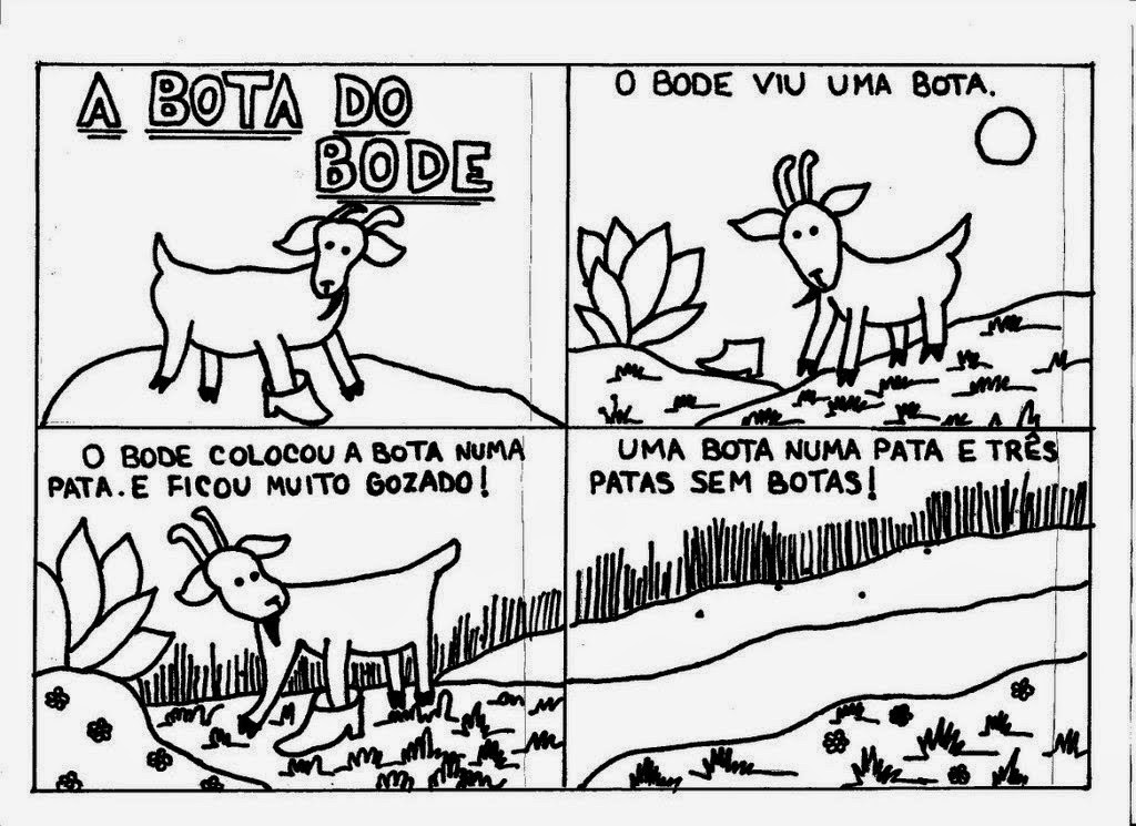 Sequência didática a bota do bode