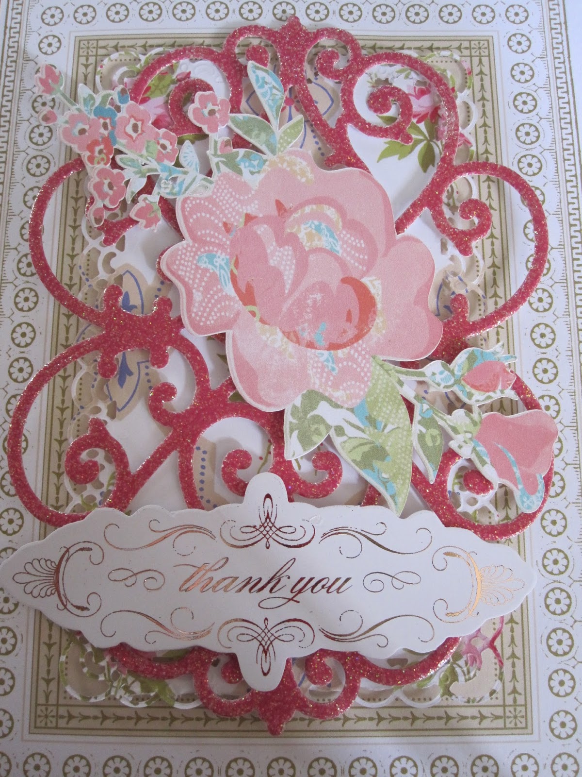 She's a Sassy Lady: Thank You Card - Anna Griffin Style