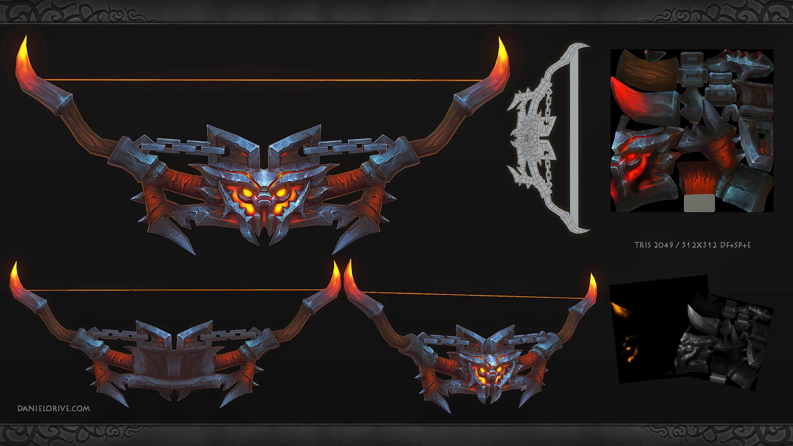 Daniel Orive - Character Artist: Hand Paint Weapons