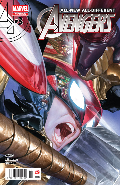 Daily Comics Mexico: All-New All-Different: Avengers #3 Marvel Comics ...