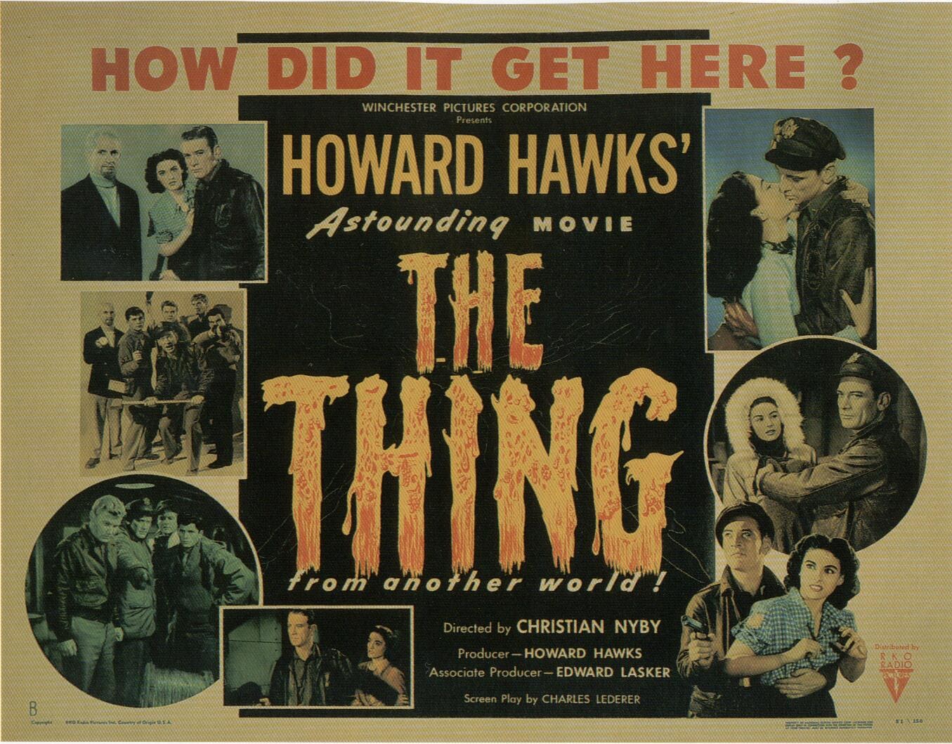 Reel Ranting: Poster: The Thing From Another World