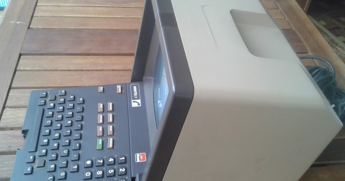 Retro Ordenadores Orty: Terminal Alcatel-TELIC Minitel 1 (bistandard)